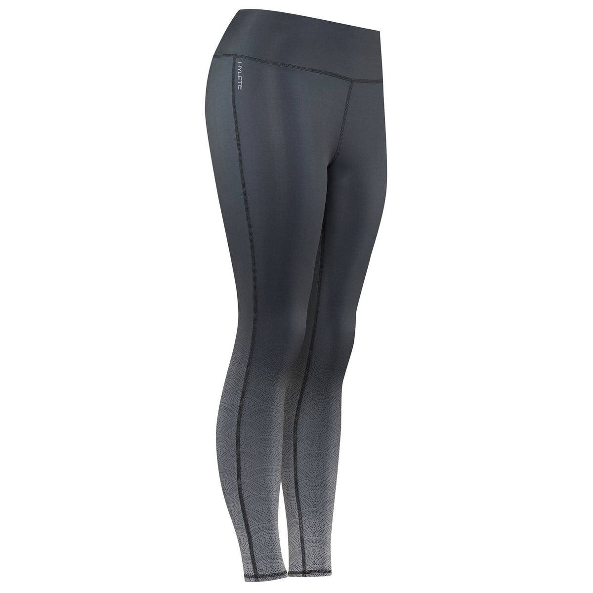 HYLETE Womens Motiv II Tight (Black Fade/Black) – Flexfit