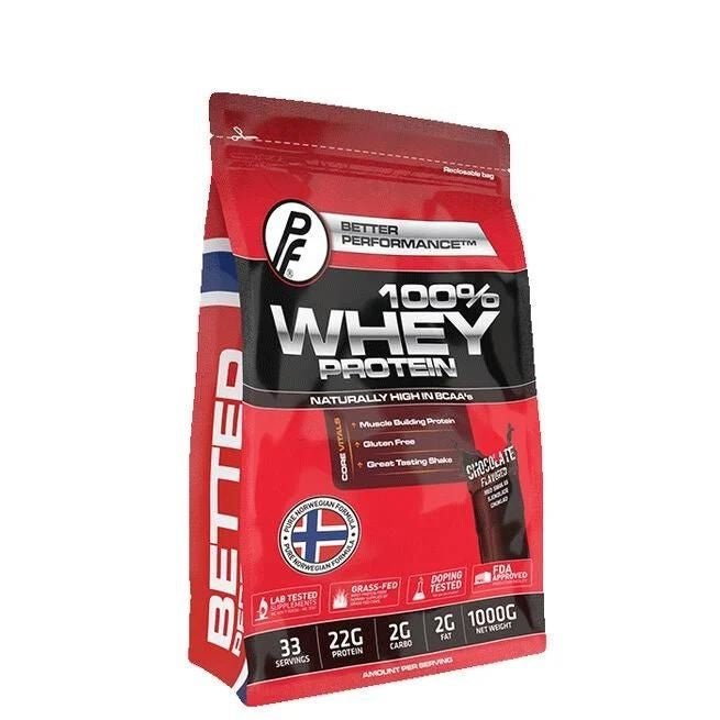 Proteinfabrikken 100% Whey Protein, 1kg – Flexfit