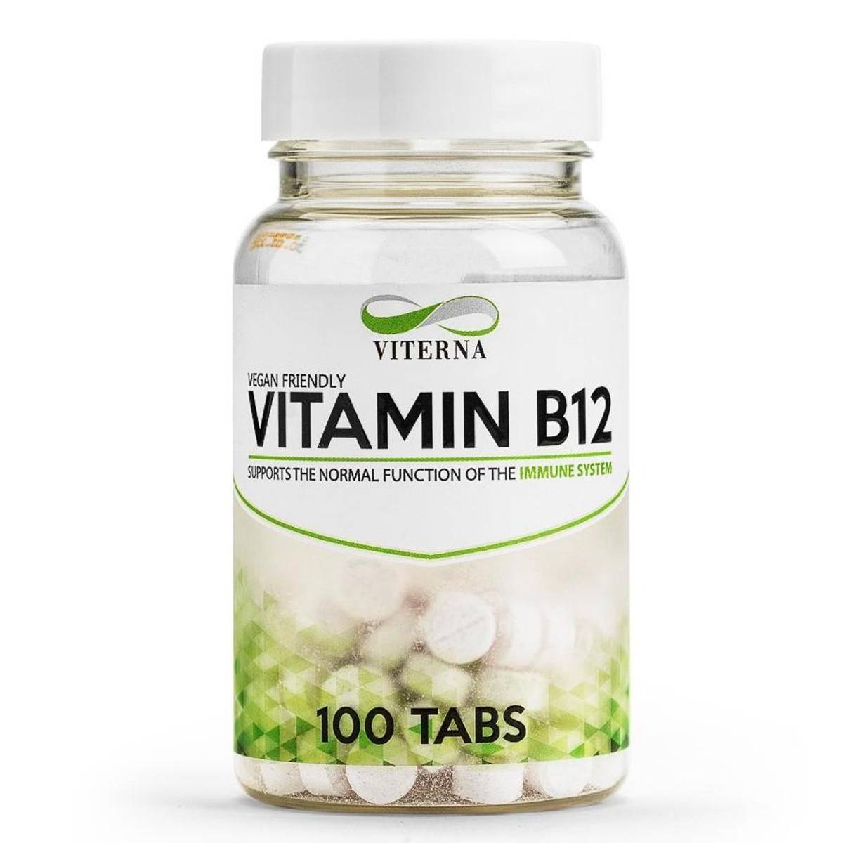 Viterna Vital Vitamin B12, 100 tabs (vegan) – Flexfit